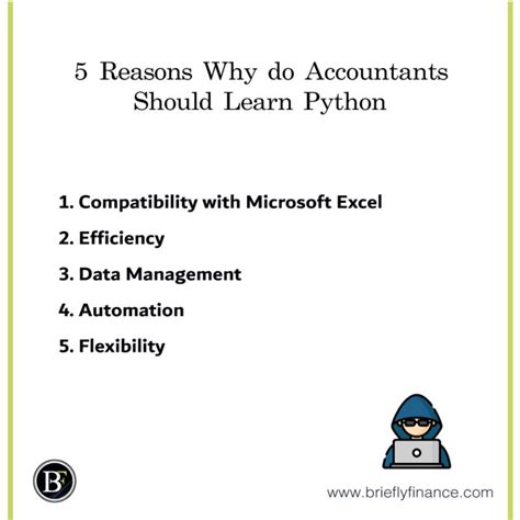 5 Reasons Why Do Accountants Should Learn Python