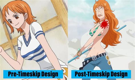 Nami Timeskip Before And After