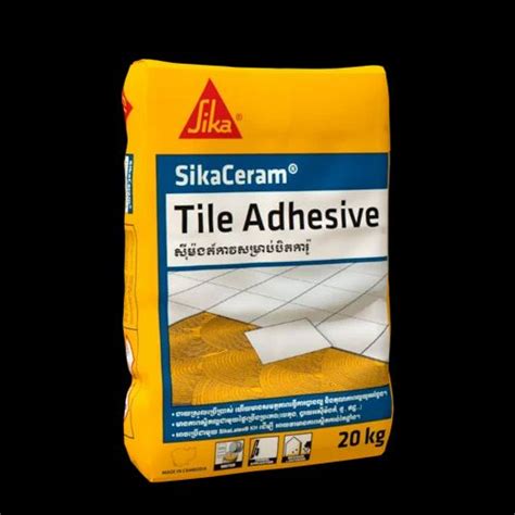 Sika Tile Adhesives Packaging Size 20 Kg Pp Sack Bag At Best Price