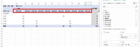 プロジェクト管理するexcel進捗管理表を作る【ピボットテーブル】 ビジネス中学