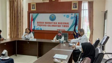 PMII Samarinda Sambangi BNNP Kaltim Mahasiswa Siap Jadi Penyuluh