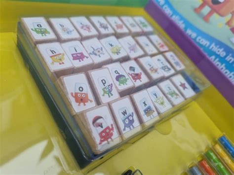 Alphablocks Stamper Set With Alphablocks Cbeebies Letters And Etsy Uk