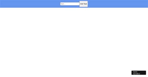 Todo React Typescript Codesandbox