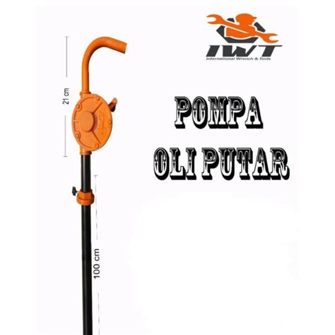 Jual New Ori Pompa Oli Drum Pompa Oli Manual Pompa Oli Rotary Iwt Terbatas Shopee Indonesia