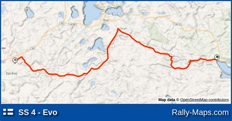 Ss 4 Evo Stage Map Lammi Ralli 1992 Ralli Sm 🌍 Rally