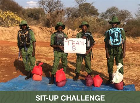 Wildlife Ranger Situp Challenge Wildlife Ranger Challenge