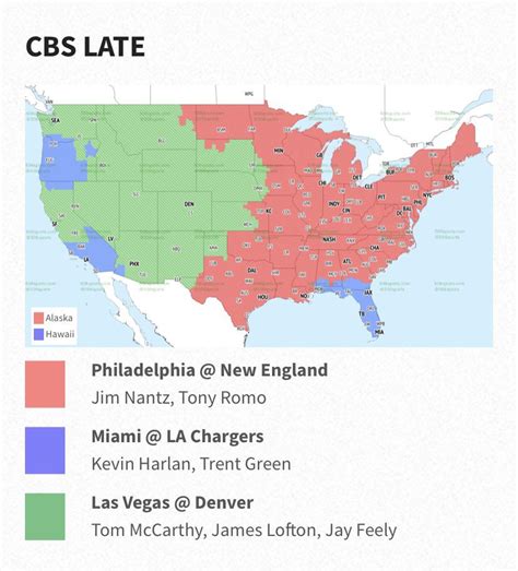 Nfl Tv Schedule Week Map Nelly Yevette