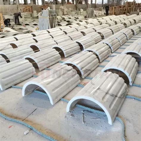 Roaman Greek Natural Stone Column Cladding Pillars Columns Pillar Cladding Panels Marble