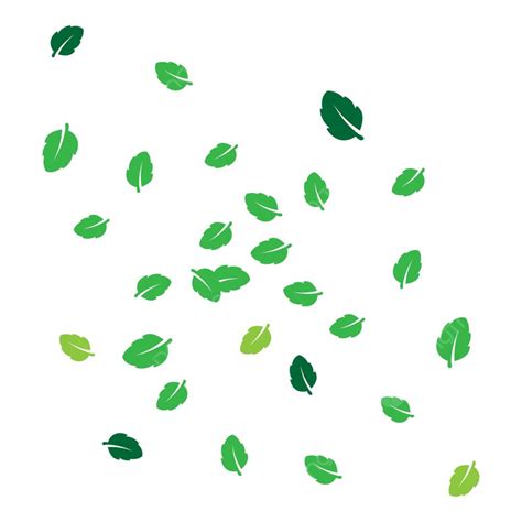 흩어져있는 잎 배경 일러스트 디자인 초록 덮개 자연 Png 일러스트 및 벡터 에 대한 무료 다운로드 Pngtree