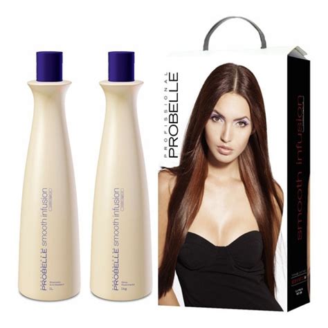 Kit Escova Progressiva Probelle Smooth Infusion Itens Mercado Livre