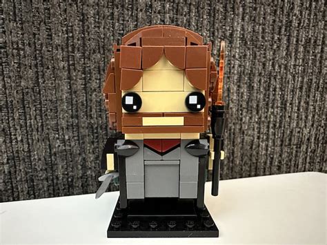 Lego Moc Strider Aragorn Brickheadz By Webuildtogether Rebrickable
