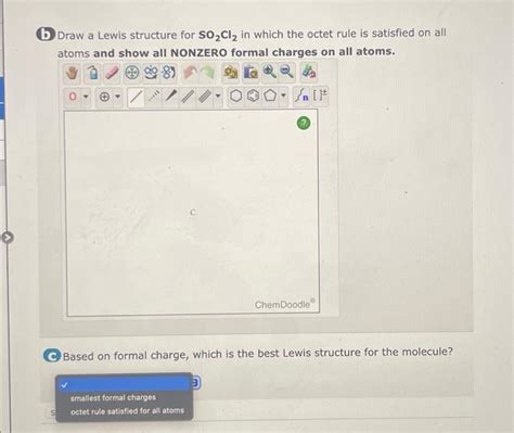 Solved In The So2cl2 Molecule The S Atom Is The Central