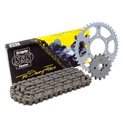 Triple S Honda CBR R Chain Sprocket Kit BDLA Motorbikes
