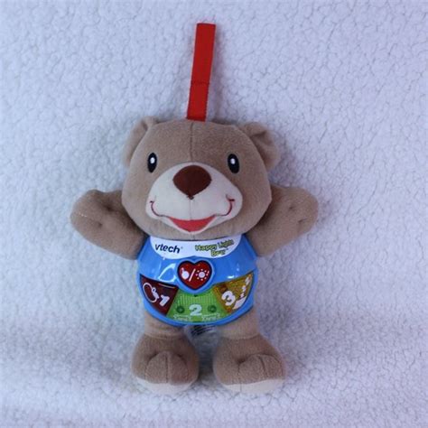 Vtech Toys Vtech Happy Lights Bear Plush 8 Interactive Music Sings