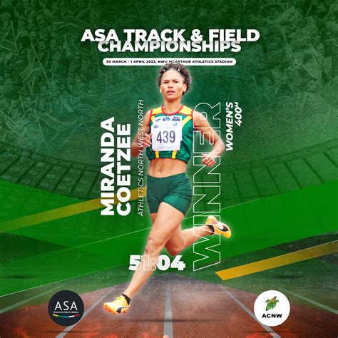 World Champs Miranda Coetzee Plans To Take The Track By Storm