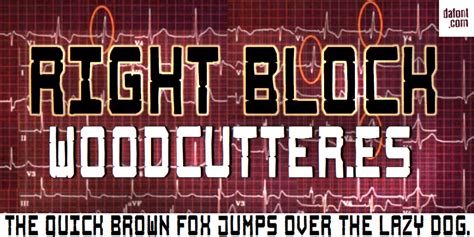 Right Block Font