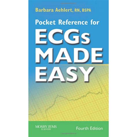 หนังสือ Pocket Reference For Ecgs Made Easy คลื่นไฟฟ้าหัวใจ Ecg Ekg