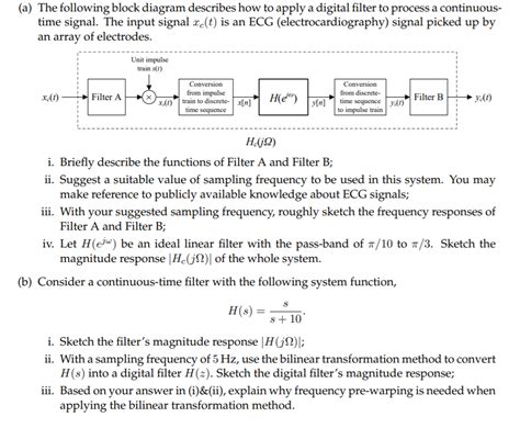 A The Following Block Diagram Describes How To