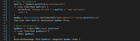 Build Your Own Windows Pe Image Out Of Office Hours