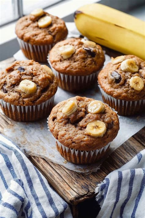 Peanut Butter Banana Muffins