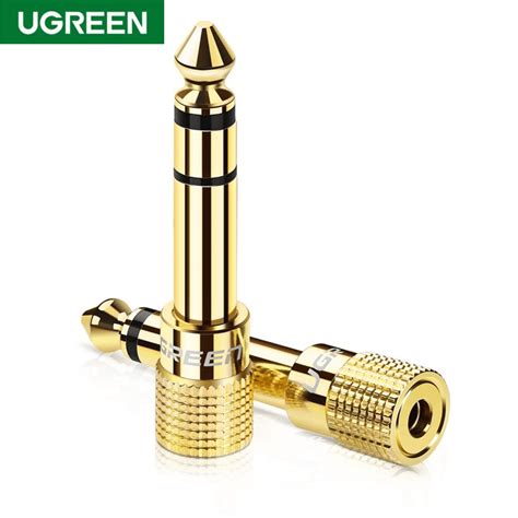 UGREEN Gold Plated Mm Male To Mm Female Stereo Audio Adapter Pack SHOPEE MALL Sri