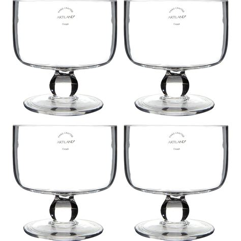 Artland Set Of 4 Dessert Glass Coupes Tk Maxx Glass Artland