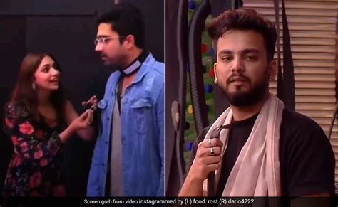 Elvish Yadav Scolding Avinash Sachdev Jiya Shankar In Ugly Fight Bigg