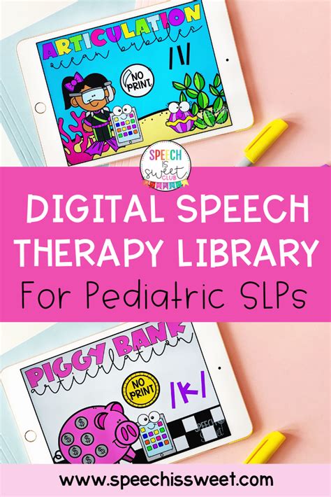No Print Speech Therapy Materials For Pediatric Slps Artofit