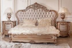 Casa Padrino Luxury Baroque Bedroom Set Gray Copper Silver 1