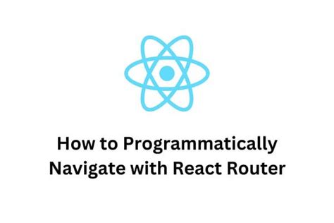 How To Programmatically Navigate With React Router Rlearnreactjs