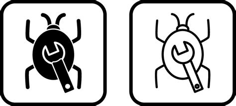Bug Fixing Vector Icon 42019731 Vector Art At Vecteezy