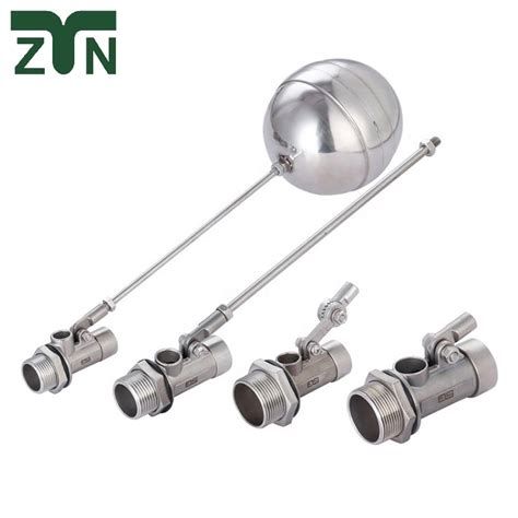 Tank Float Stainless Steel Ball Valve Accessories Automatic Water Level Control Valve Tank Tower