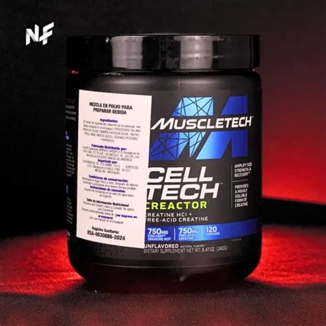 Creatina Cell Tech Creactor 120 Servicios Muscletech Nutrafit