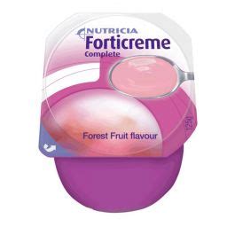 Forticreme Forest Fruit 125g X 4
