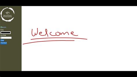 Create A Simple Drawing App Using Javascript And Html5 Canvas Canvas