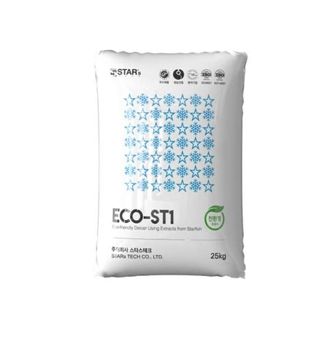 국산 친환경 염화칼슘 Eco St1 25kg 제설제 티몬