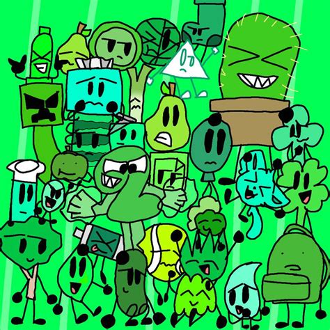 green object show characters by moonyisherealready on deviantart