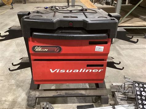 John Bean Visualiner Alignment Machine Jeff Martin Auctioneers Inc