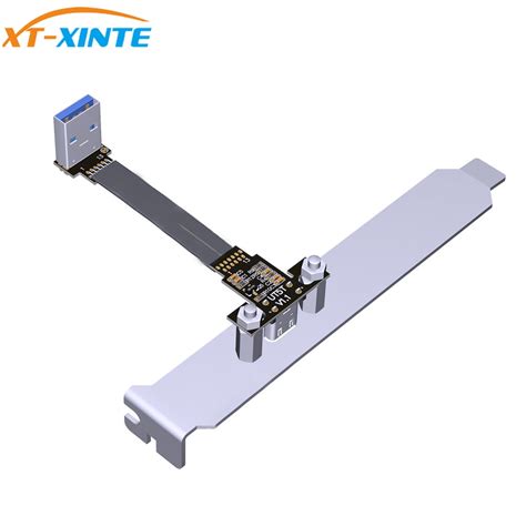 Usb31 Type C To Type A Male To Femal Flat Ribbon Extension Cable 10g