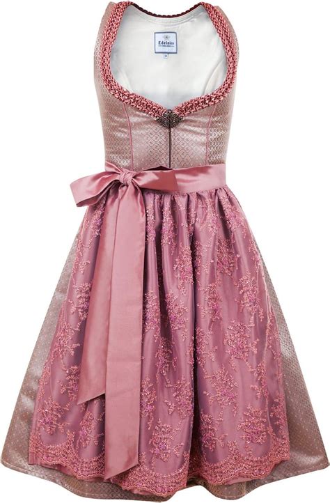 Edelnice Trachtenmode Bavarian Womens Designer Midi Dirndl