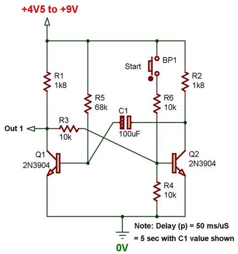 simple delay timer circuits explained artofit