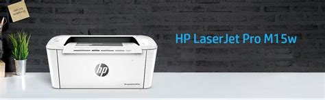 HP LaserJet Pro M15w Monochrome Printer, White : Hp: Amazon.co.uk ...