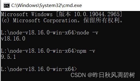 nodejs的安装及配置环境变量 node环境变量设置 CSDN博客