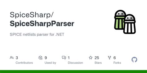 Github Spicesharp Spicesharpparser Spice Netlists Parser For