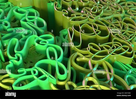 Geometric Lines Messy Colorful Curve For Illustrations Design Texture Or Background 3d