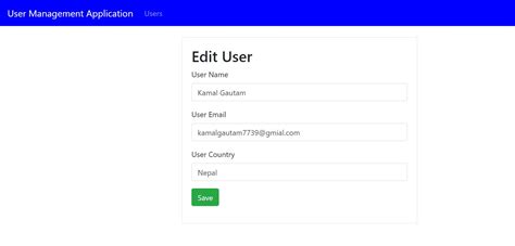 GitHub Kamalgautam7739 UserManagement