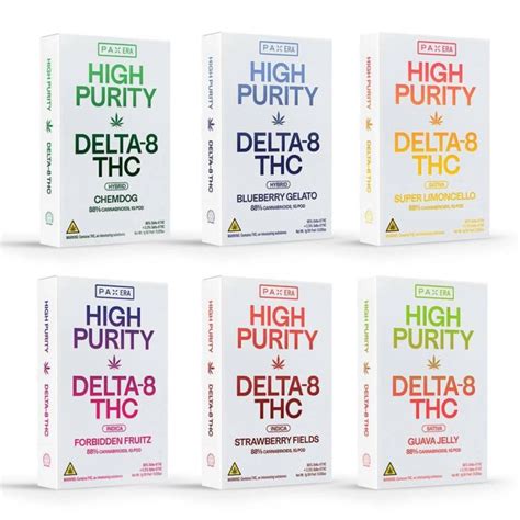 Pax Labs Era High Purity Delta 8 Pod 1g 6 Pack