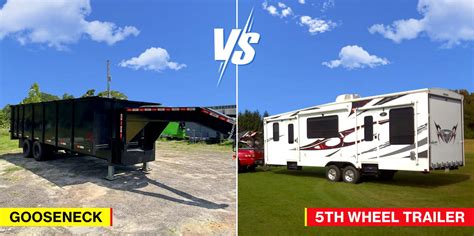 Difference Between Gooseneck And 5th Wheel Top Shelf Trailers