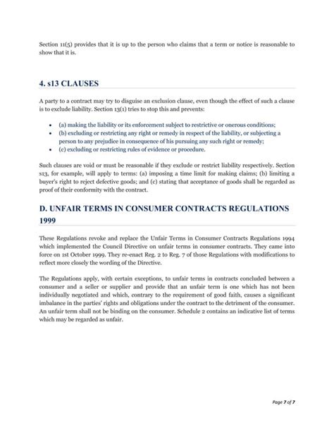 Lecture 8 Exclusion And Limiting Clauses Notes Docx Law