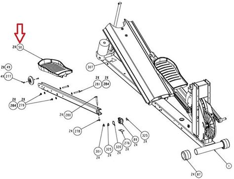 Elliptical Parts Diagram